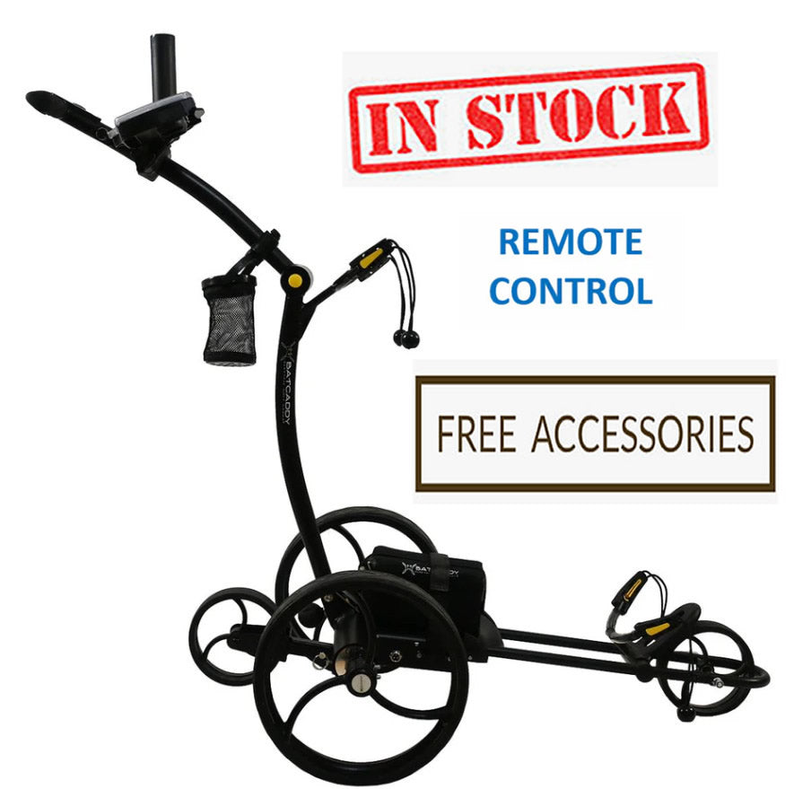 Bat-Caddy X6R Remote Golf Caddy Free Accessories Bundle - #1 Online ...