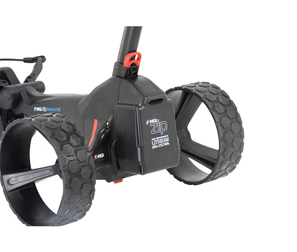 MGI Zip X3 Electric Golf Trolley - Free Accessories Bundle | Motogolf.com