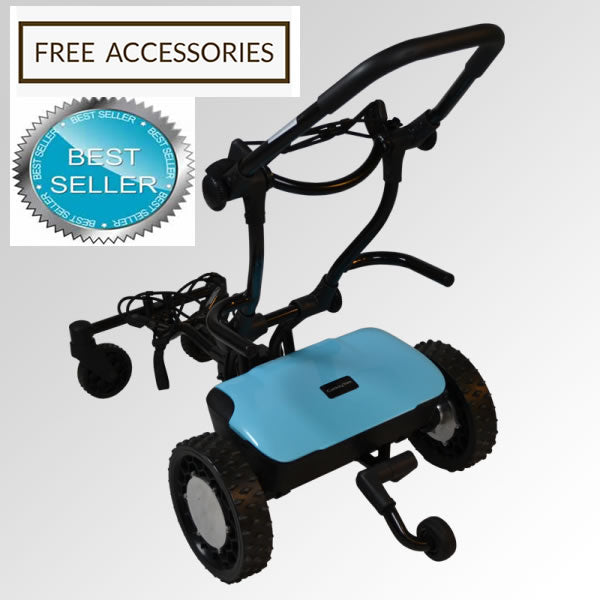Robotic Follow You Remote Golf Caddy Bundle - Caddytrek R2 Bel Air l ...